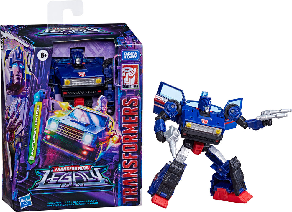 Transformers: Generation 1 - Autobot Skids Deluxe Class Legacy Series ...