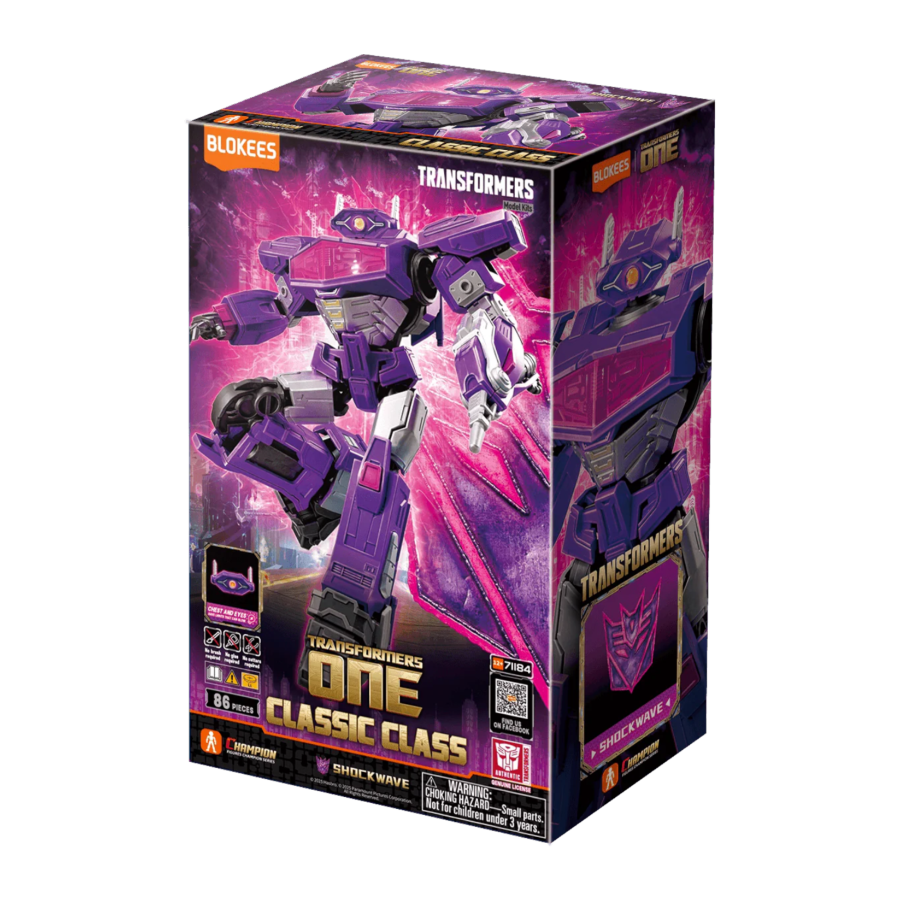 Transformers: One - Shockwave Model Kit – Dee Pop Culture and Gifts