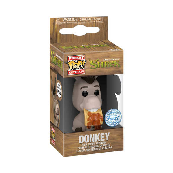 Shrek - Donkey DreamWorks 30th Anniversary US Exclusive Pop! Keychain ...
