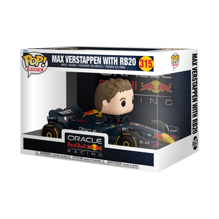 Formula 1 - Max Verstappen with RB20 Pop! Ride – Dee Pop Culture and Gifts