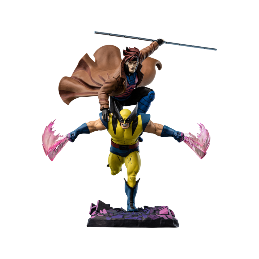 X-Men - '97 Gambit & Wolverine Deluxe 1:10 Scale Statue – Dee Pop ...