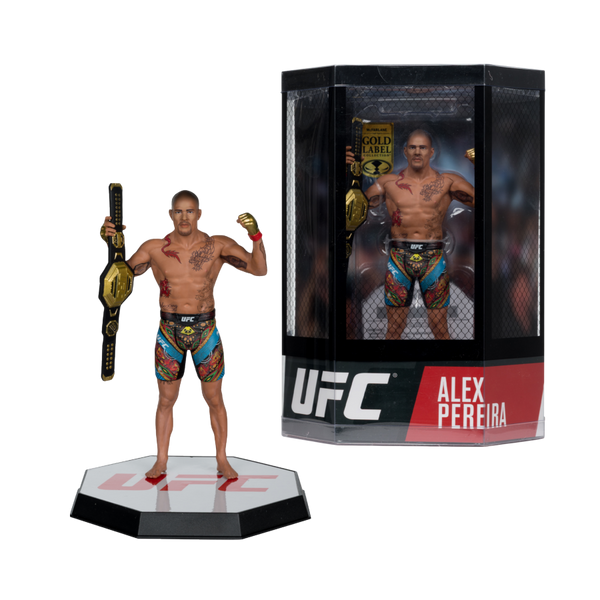 UFC - Alex Pereira Posed Action Figure – Dee Pop Culture and Gifts
