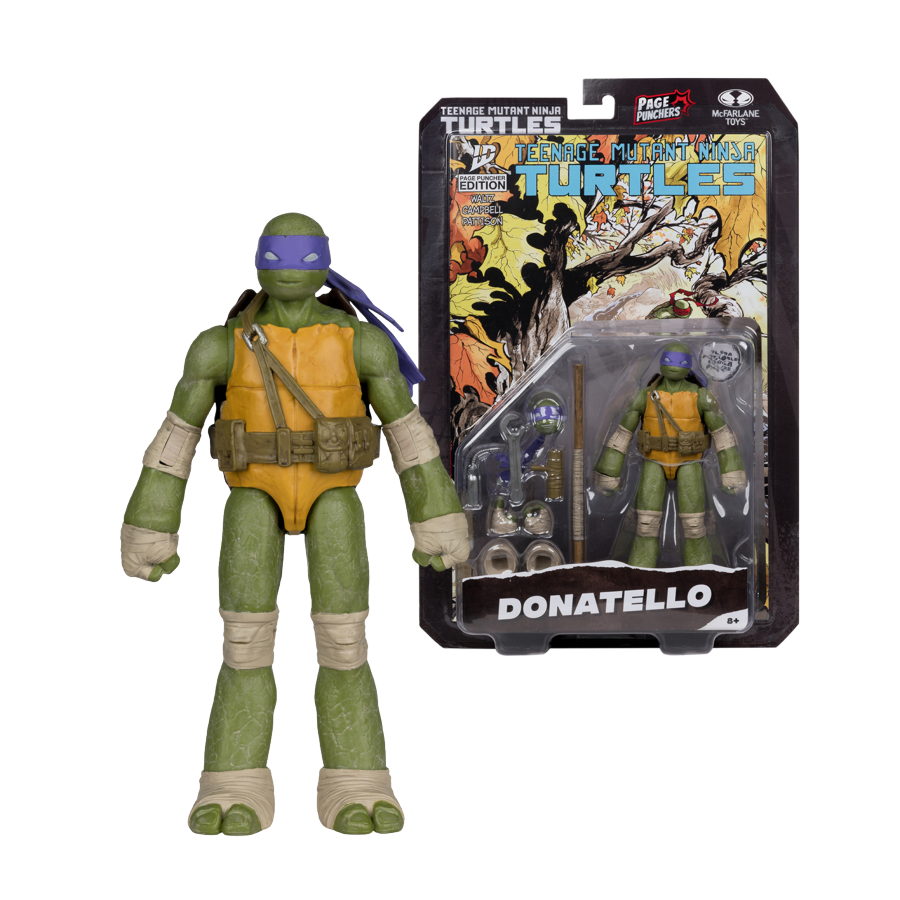 Teenage Mutant Ninja Turtles - Donatello Page Punchers 5" Figure with ...