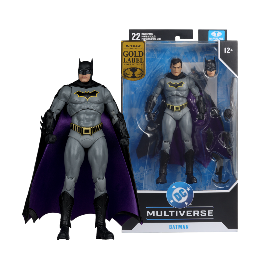 DC Multiverse - Batman Rebirth #1 (Gold Label) 7" Figure – Dee Pop ...