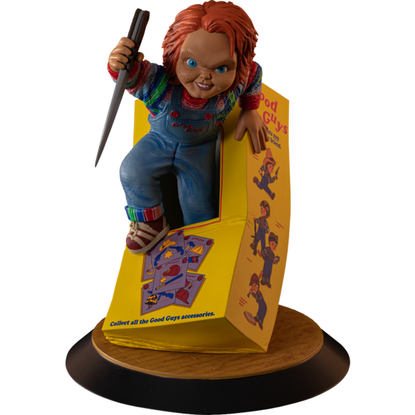 Child’s Play (1988) - Chucky Breakout 9” PVC Diorama Statue – Dee Pop ...
