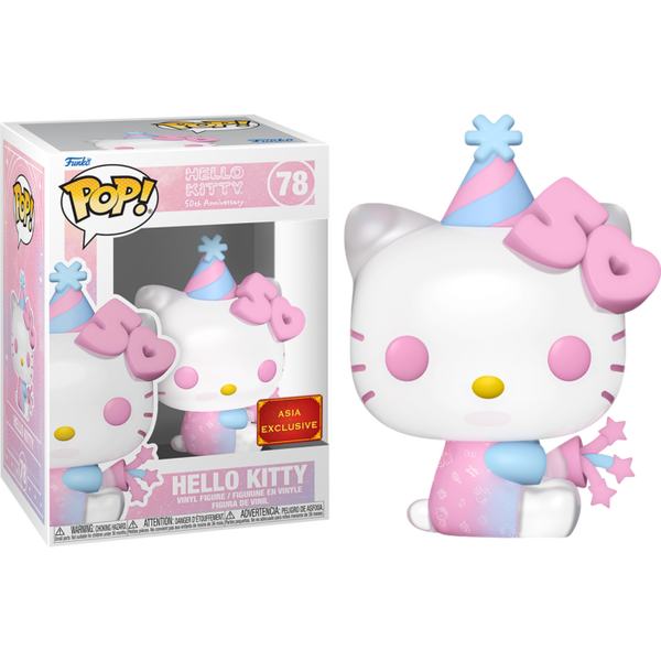 Hello Kitty: 50th Anniversary - Hello Kitty (with Party Popper) Pop! V ...