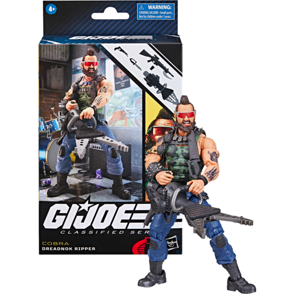 G.I. Joe - Dreadnok Ripper Classified Series 6" Scale Action Figure ...