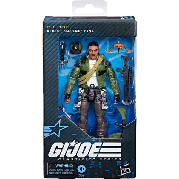 G.I. Joe - Albert "Alpine" Pine Classified Series 6" Scale Action Figu ...