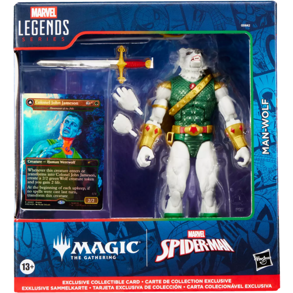 Marvel Legends Series x Magic: The Gathering Man-Wolf – Dee Pop Culture ...