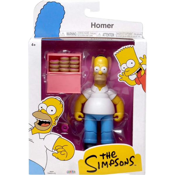 The Simpsons - Homer Simpson 5" Scale Action Figure (Wave 1) – Dee Pop ...