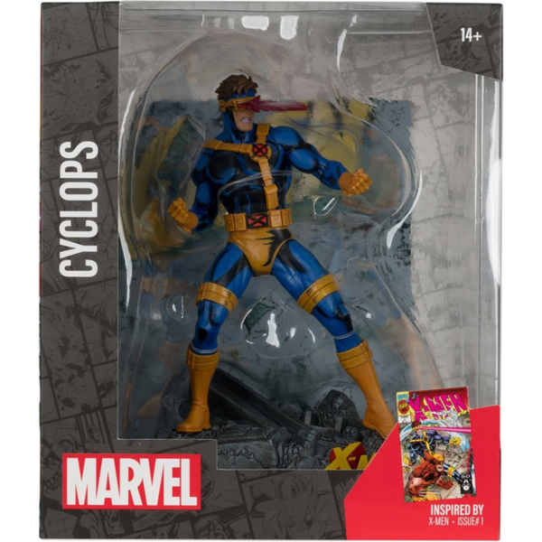 X-Men - Cyclops (X-Men #1) 1/10th Scale PVC Posed Figure – Dee Pop ...