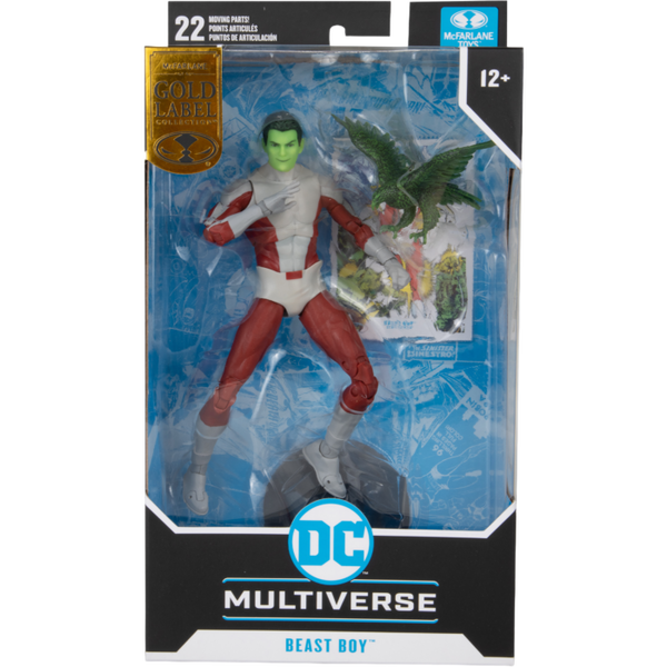 Teen Titans - Beast Boy DC Multiverse Gold Label 7" Scale Action Figur ...