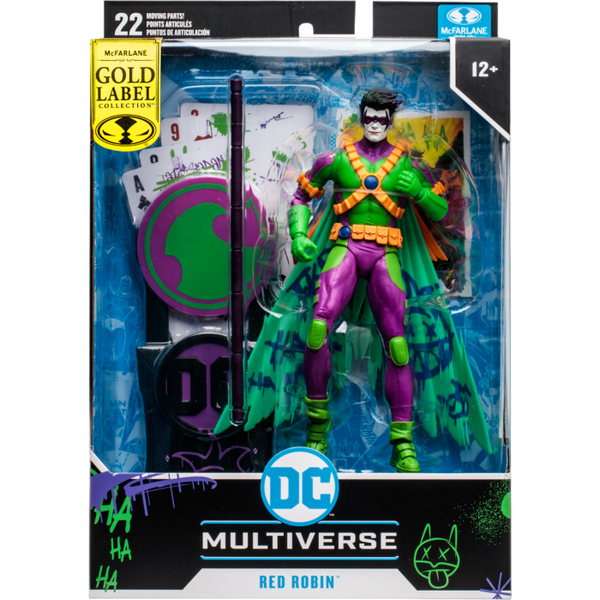 DC Multiverse Gold Label: Red Robin (New 52) (Jokerized) – Dee Pop ...