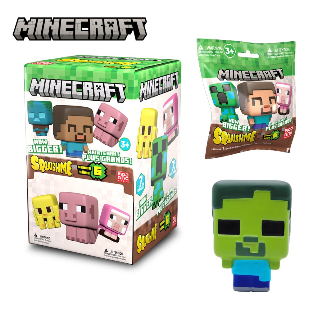 Minecraft 3.5" SquishMe - Series 6 – Dee Pop Culture and Gifts